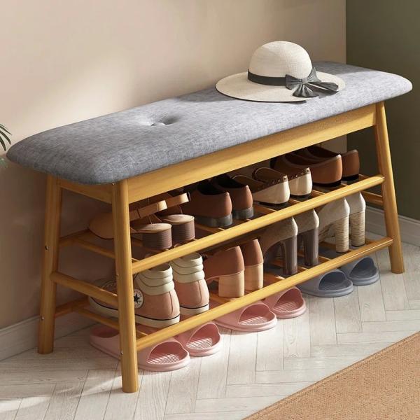 Quality Shoe Rack Entryway Simple Organizer with 2 Tier Storage Good Load Bearing for Hallway Living Room for sale