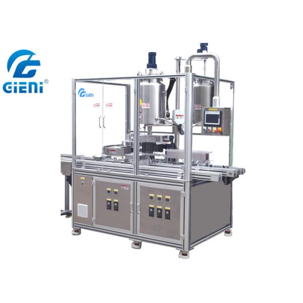 Quality Automatic 12 Nozzles Cosemtic Filling Machine For Lipstick With Color Cover for sale