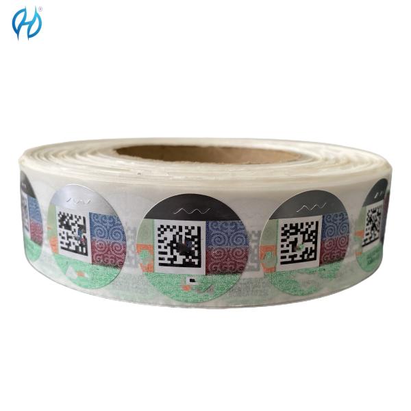 Quality Holographic Waterproof Security Stickers Durable Permanent Adhesive Customized for sale