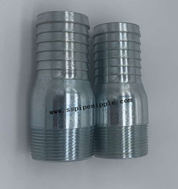 Quality Standard King Combination Pipe Nipple Steel Plated Good Abrasion Resistant for sale