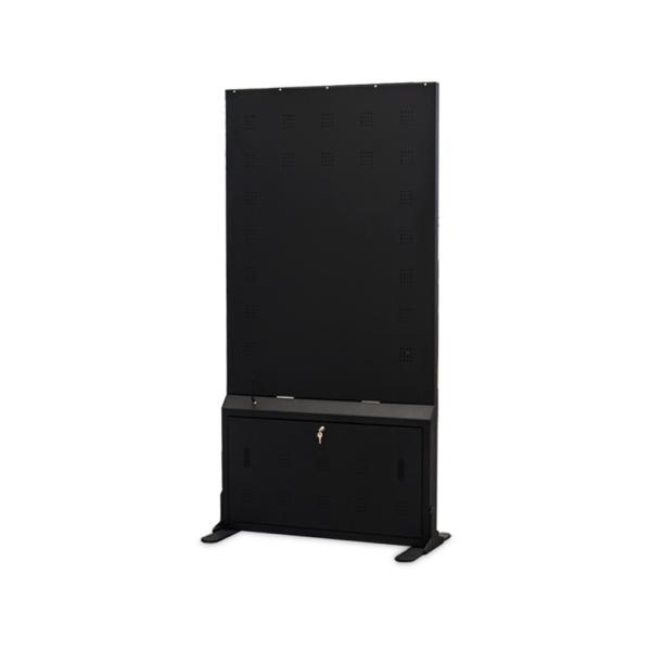 Quality Indoor interactive Floor Standing Digital Signage LCD Screen Kiosk 75inch ODM for sale