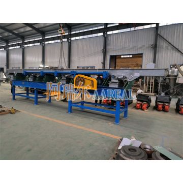 Quality Stainless Steel Teflon Coated Leaf Spring Balanced Eccentric Vibratory Conveyor for sale