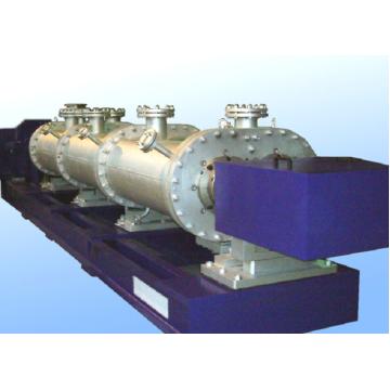 Chemical Engineering Counter Rotating Twin Screw Extruder With Concentration