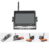 Quality 7 Inch IPS Monitor Wireless Rear View Camera RV DVR Recording for sale