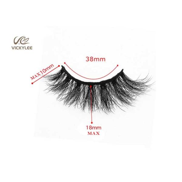 Quality Reusable 10 Times Wispy 15MM 3D Volume Lashes for sale
