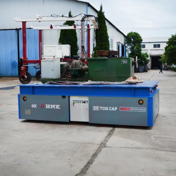 Quality Wireless 25 Tons Hydraulic Lifting Transfer Cart Automatic Charging Stepless for sale