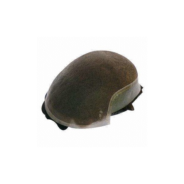 Quality Heavy Density Custom Hair System Male Black Toupee Hair Piece for sale