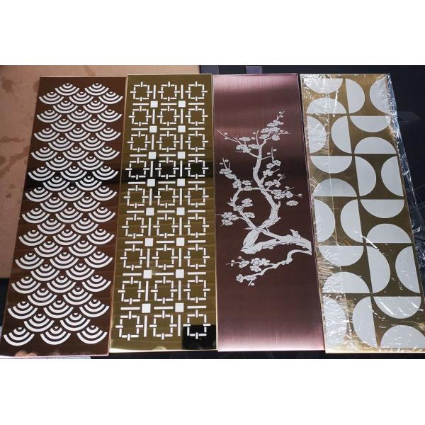 Stainless Steel Etching Machine CNC Metal Engrave Full Decorative Sheet Etched