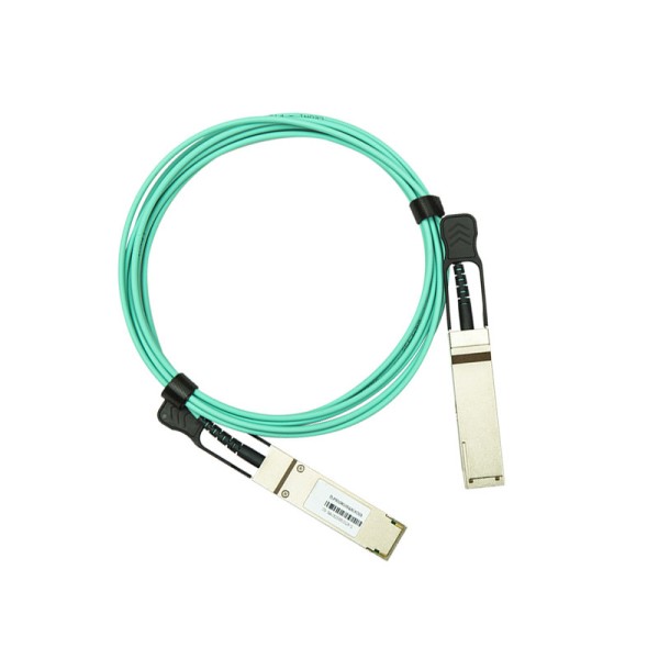 Quality QSFP+ 40g Aoc Cable 10m full duplex 850nm parallel VCSEL array for sale