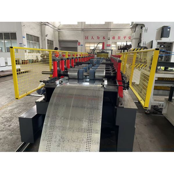 Quality 0.75-1.0mm Thickness PPGI Racking Shelf Panel Roll Forming Machine for sale