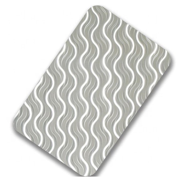 Quality SA240 Stainless Steel Tread Plate Brushed Metal Cold Rolled MTC for sale