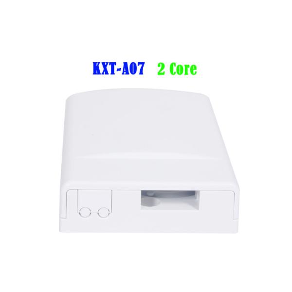 Quality Network 4 Ports Fiber Optic Cable Termination Box 2 Core SC APC 120*80*25 Mm for sale