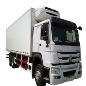Quality Small HOWO 4x2 3-8Ton Left Hand Drive Refrigerator LorryTruck For Transport for sale