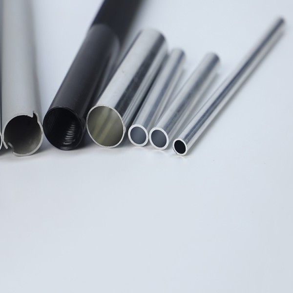 Quality Precision Tolerance Anodized Aluminum Extrusion Profiles for Round Tube from Shengxin for sale