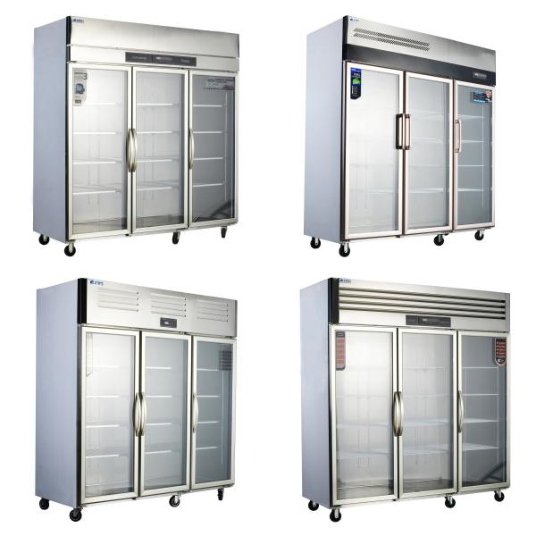 Quality Double Doors Refrigerator for Customized Commercial Kitchen 405L~1300L for sale
