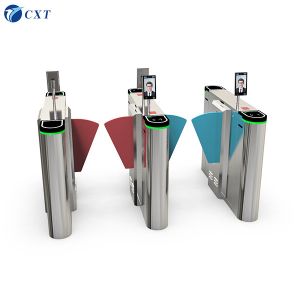 Quality Office 300 People/Min Flap Gate Barrier Automatic Systems Turnstiles YW200 for sale