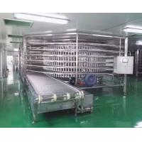 Quality Complete Pizza Production Line With Proofing Room And Tunnel Oven And Spiral Cooler for sale