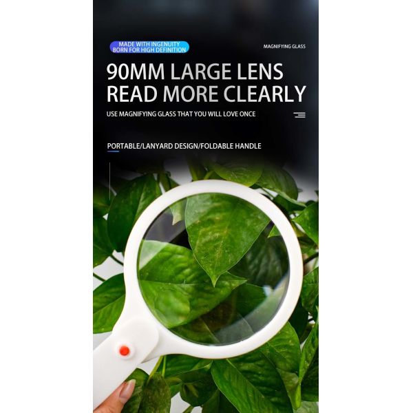Quality Foldable Magnifier Collapsible for Book Text Reading Electronic Circuit for sale