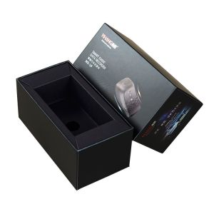Quality 150x150mm Custom Printed Paper Boxes , Metallic Paper Packaging with plastic for sale