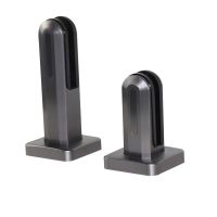 Quality Simple Design Aluminum Glass Frameless Swimming Pool Handrail Clamp for After for sale