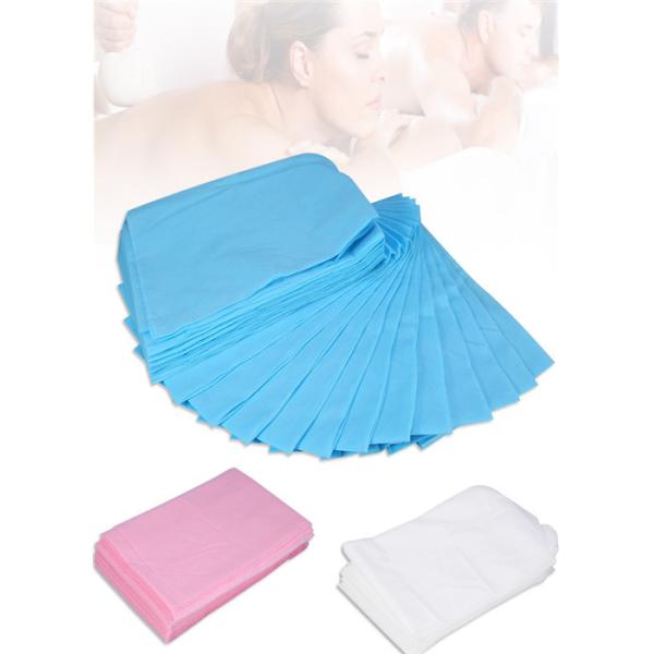 Quality Beauty Massage Disposable Bed Covers Oil Proof Resistant Logo Imprintable for sale