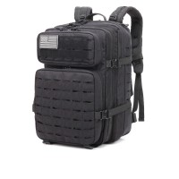 Quality US Outdoor Tactical Hiking Backpack 45L Polyester Nylon Strap Molle System for sale