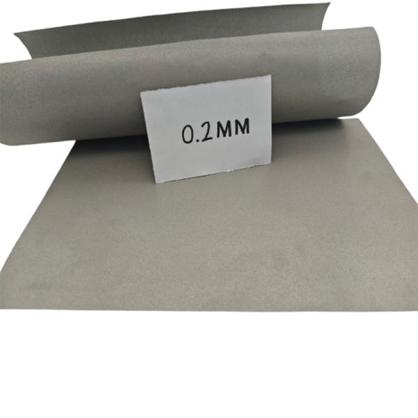 Quality Anode Diffusion Layer Porous Titanium Felt 0.2mm Sintered Titanium Fiber Felt for sale