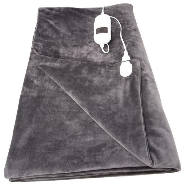 Quality 220V Electric Blanket For Bed White Color And Timing Function for sale
