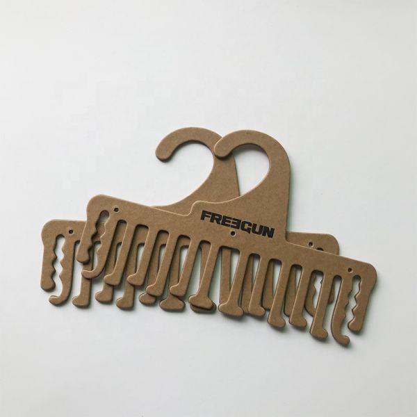 Quality Precision Cardboard Underwear Hangers with <±1mm Tolerance Flexible Design for Store Display for sale