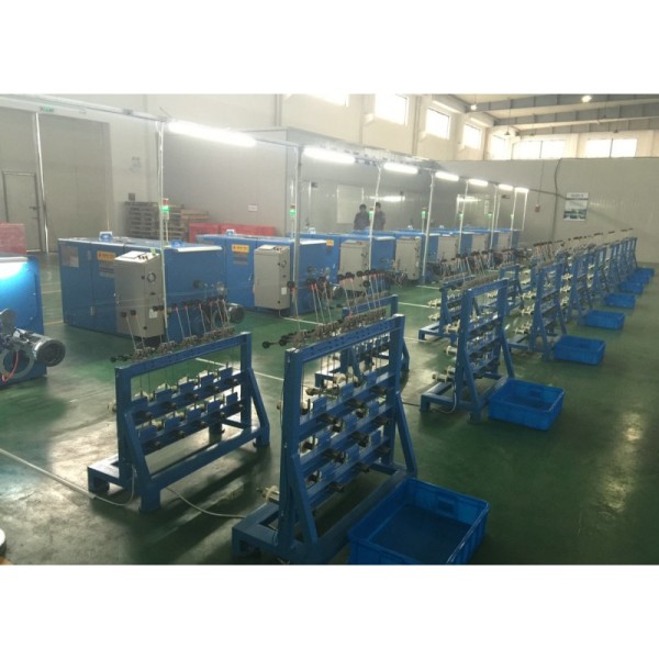 Quality PLC Control Copper Wire Twisting Machine Stranding Ultra Conductor Equipment for sale
