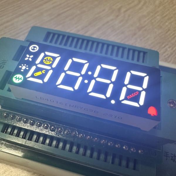 Quality 4 Digit 7 Segment LED Display Common Cathode Multicolour for Refrigerator for sale