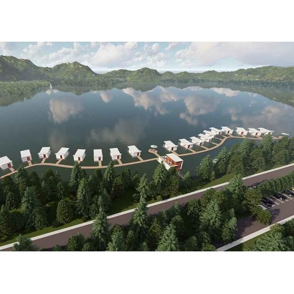 Quality Flamboyant Luxury Prefab House Earthquake Proof Prefabricated Wooden Homes for sale