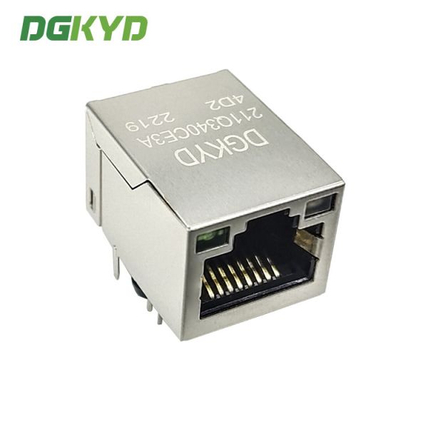 Quality 2.5G RJ45 DGKYD211Q340CE3A4D2 Connector Network Interface Pcb Jack RJ45 Modular for sale