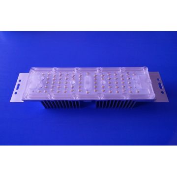 Quality 80X150 Degree LED Street Light Components 64 LED 50 Watts Vertical Module Heat for sale