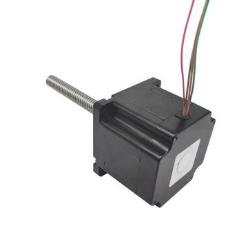 Quality NEMA34 Linear Lead Screw Stepper Motor 1.8 Degree Angle With Nut for sale