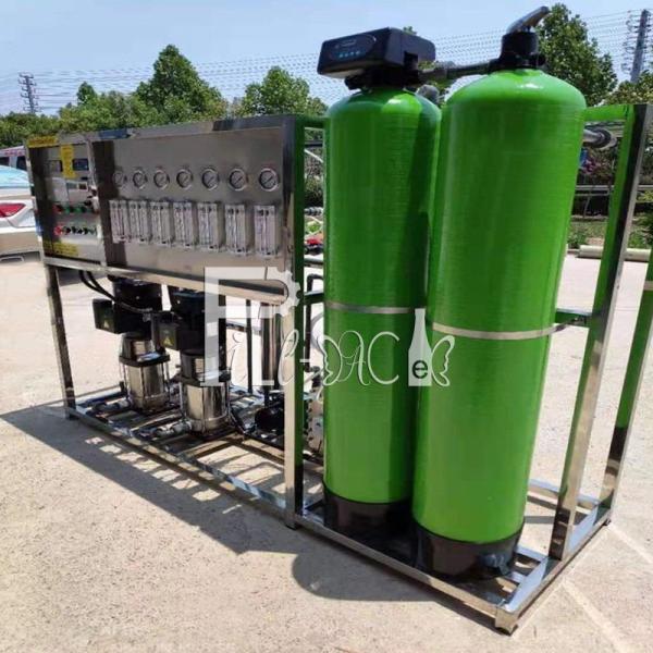 Quality Sus304 Auto Operation Valve Drinking 4000lph Ro Water Treatment Machine for sale