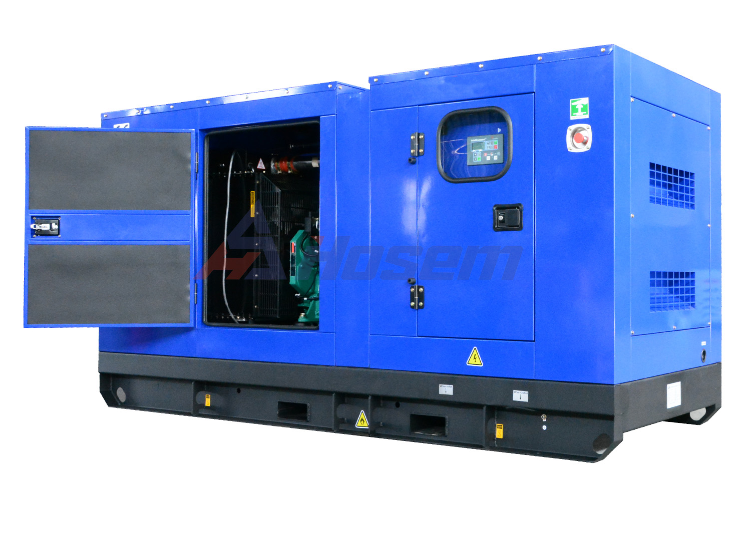 Three Phase 25kVA Soundproof Fawde Diesel Generator Powered By 4DW92-35D Diesel Engine