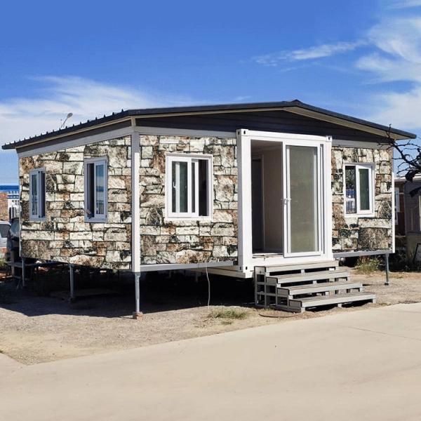 Quality Prefabricated Modern Module 8 Bedroom 20Ft Expandable Container Tiny House To Live In Portable Prefab House for sale
