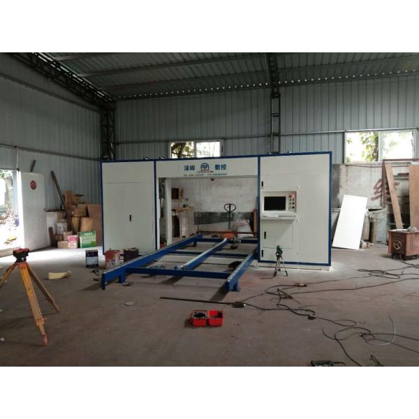 Quality Delta Inverter CNC Foam Cutting Machine With Oscillating Blade Adjustable Speed for sale