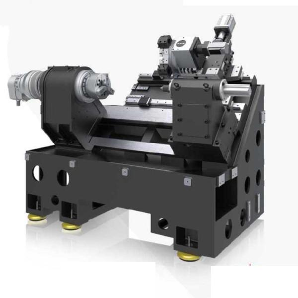 Quality SMTCL CNC Lathe HTC40 Pump Valve Industry Processing 45 Degree Slant Bed CNC for sale