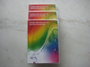 Quality Adobe Creative suit 3 master collection retail box for sale