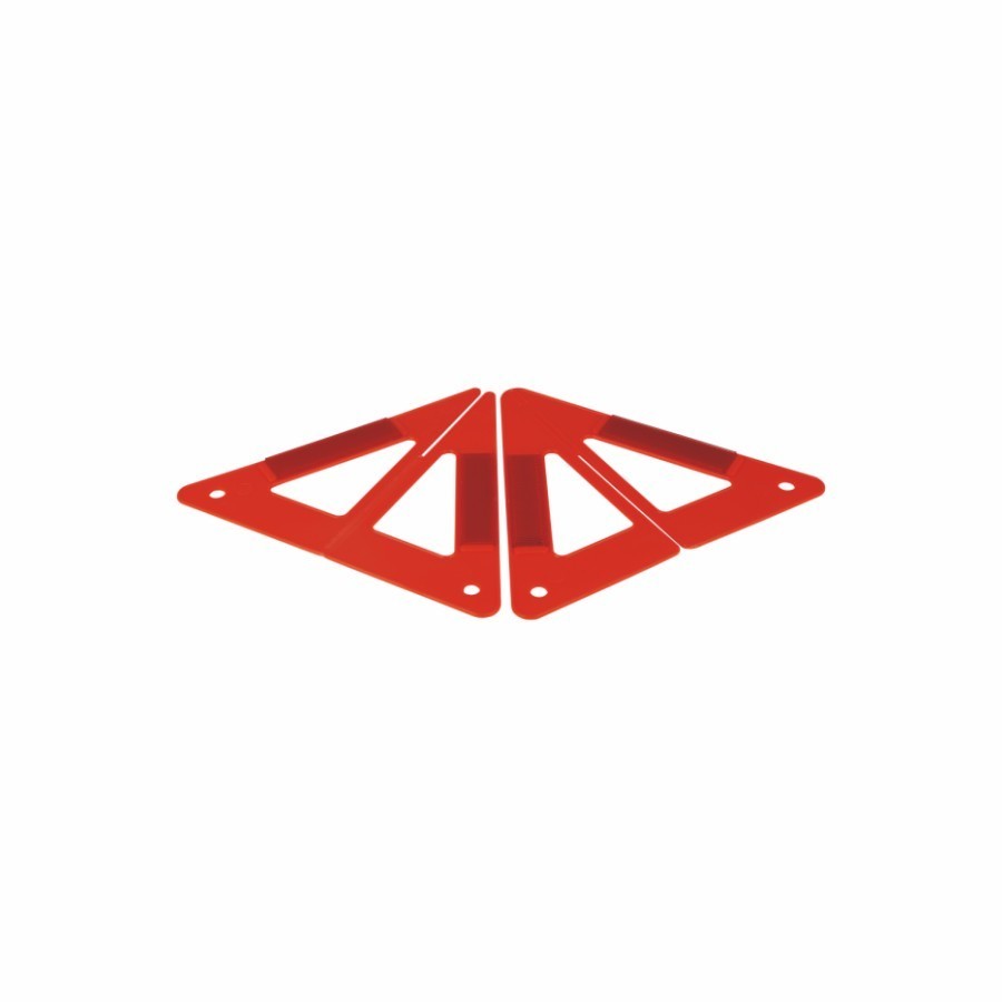 Quality Gpps Hips/Pmma Abs Roadway Sign Safety Kit Breakdown Red Traffic Warning for sale