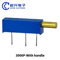 Quality Metal Glass 7mm Trimmer Potentiometers 10k 3006P Multi Turn Adjustable Precision for sale