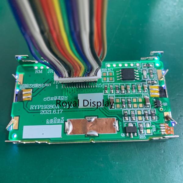 Quality 192X80 FSTN Dot Matrix LCD Transflective Positive 90mA Backlight for sale