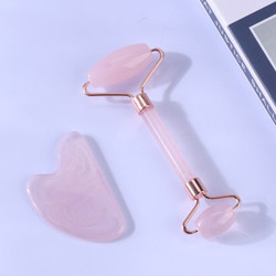 Quality Pink Face Massager Roller , Jade Massager Roller OEM ODM Service for sale