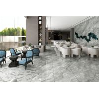 Quality Gray Marble Look Polished Glazed Porcelain Tile And 900x1800x9mm Inside Floor Tile For Kitchen And Living Room for sale