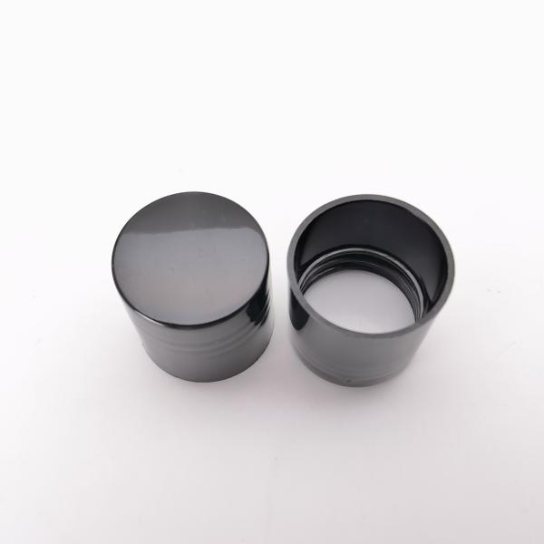 Quality OEM Black 24/415 Plastic Bottle Screw Cap Continuous Thread for sale