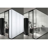 Quality Switchable Electric Smart Glass Film Opaque PDLC Film Smart Glass Remote Control for sale