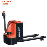 Quality 2 Ton Electric Pallet Truck Pedestrian Rated Traction Lifting Height 200mm for sale