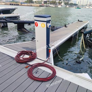 Quality Stable Aluminum Floating Docks Platform Marine Floating Dock Float Pier for sale